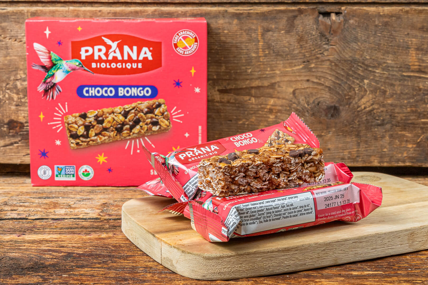 Barres tendres Choco bongo biologique (paquet de 5) - Marché des Fermes ...