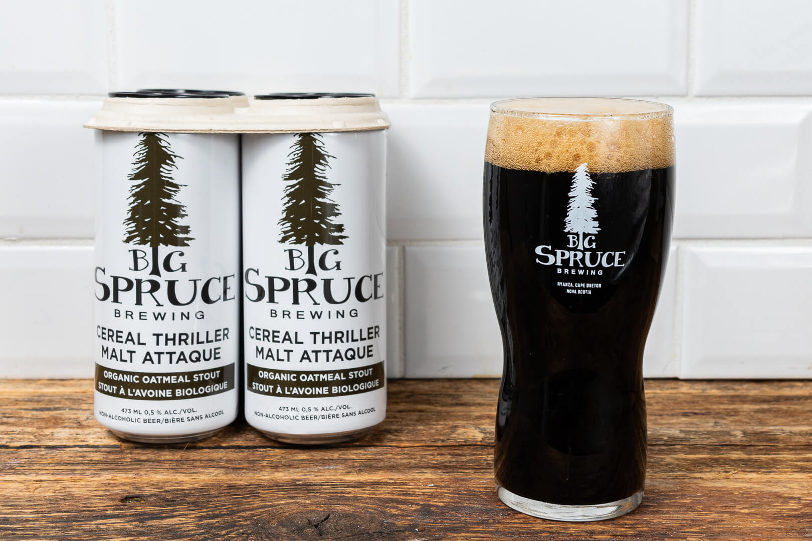 Stout à l’avoine biologique sans alcool Malt attaque (paquet de 4 ...