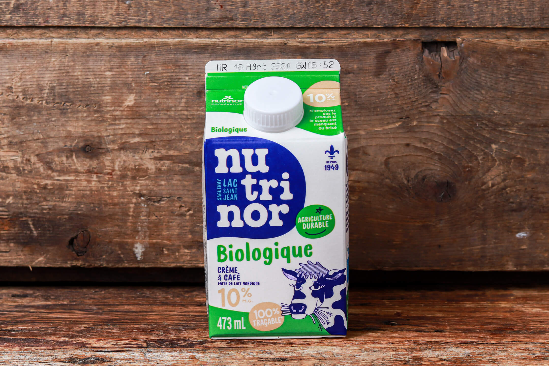 10% Organic Coffee Cream - Lufa Farms Marketplace