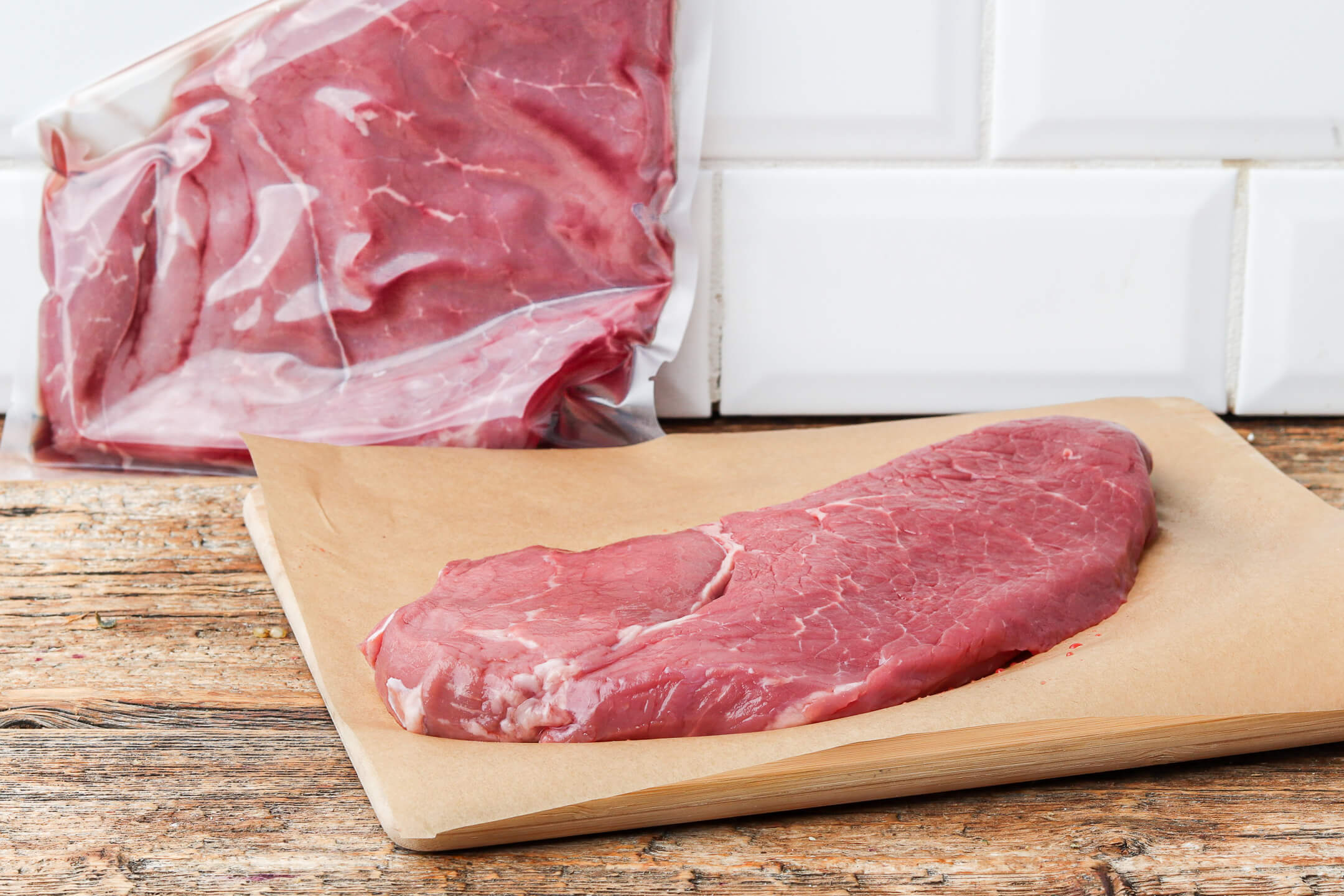 Bifteck de pointe de surlonge de boeuf (frais) - Marché des Fermes Lufa