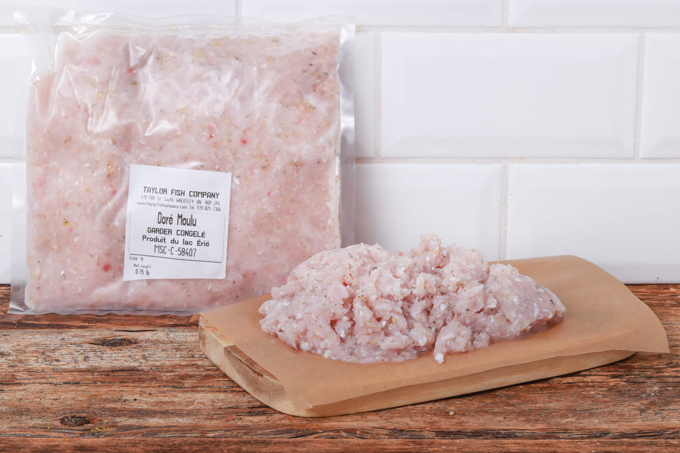 Ground Walleye (frozen) - Lufa Farms Marketplace