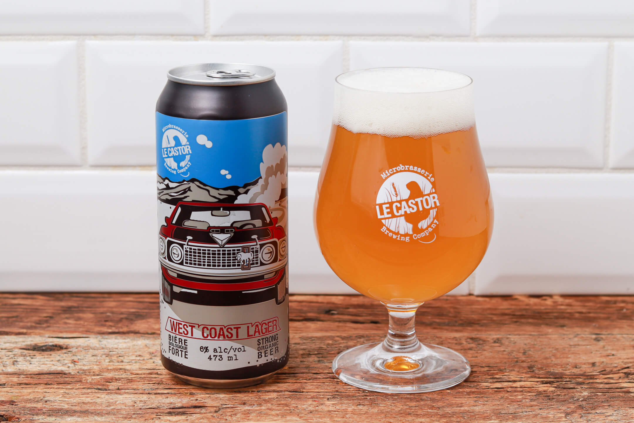 West Coast Organic Lager - Lufa Farms Marketplace