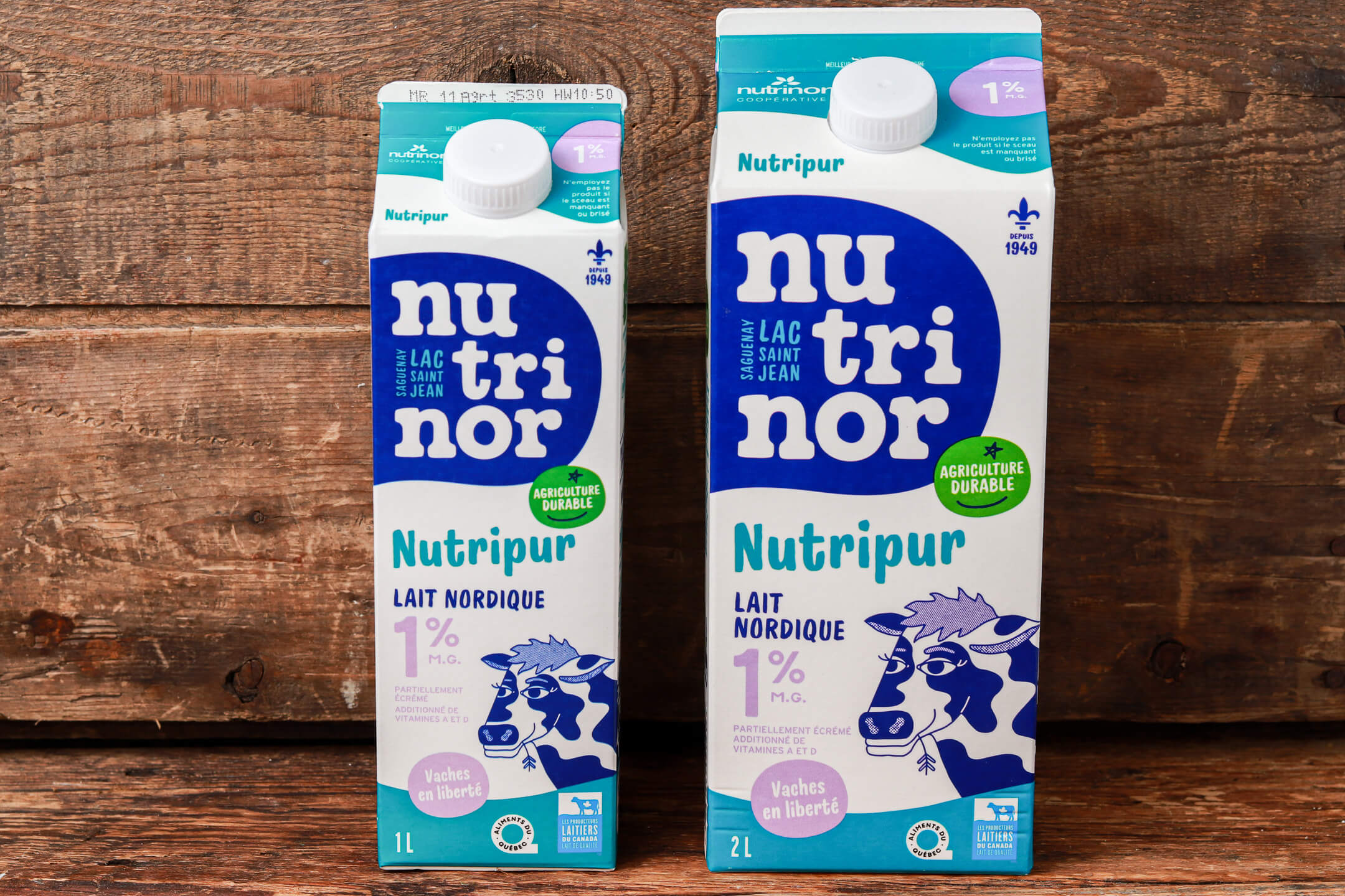 Lait nordique Nutripur 1 % - Marché des Fermes Lufa
