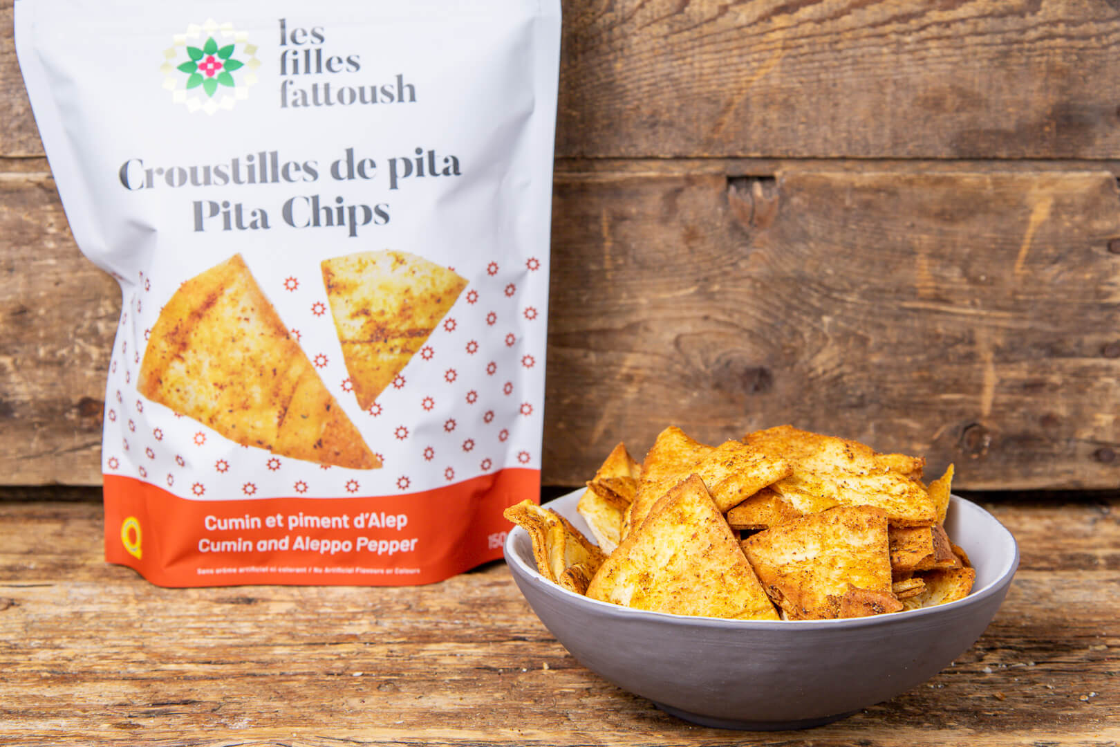 Cumin & Aleppo Pepper Pita Chips - Lufa Farms Marketplace