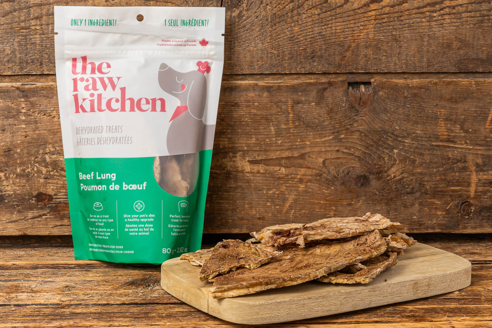 Dehydrated Beef Lungs Dog Treats - Lufa Farms Marketplace