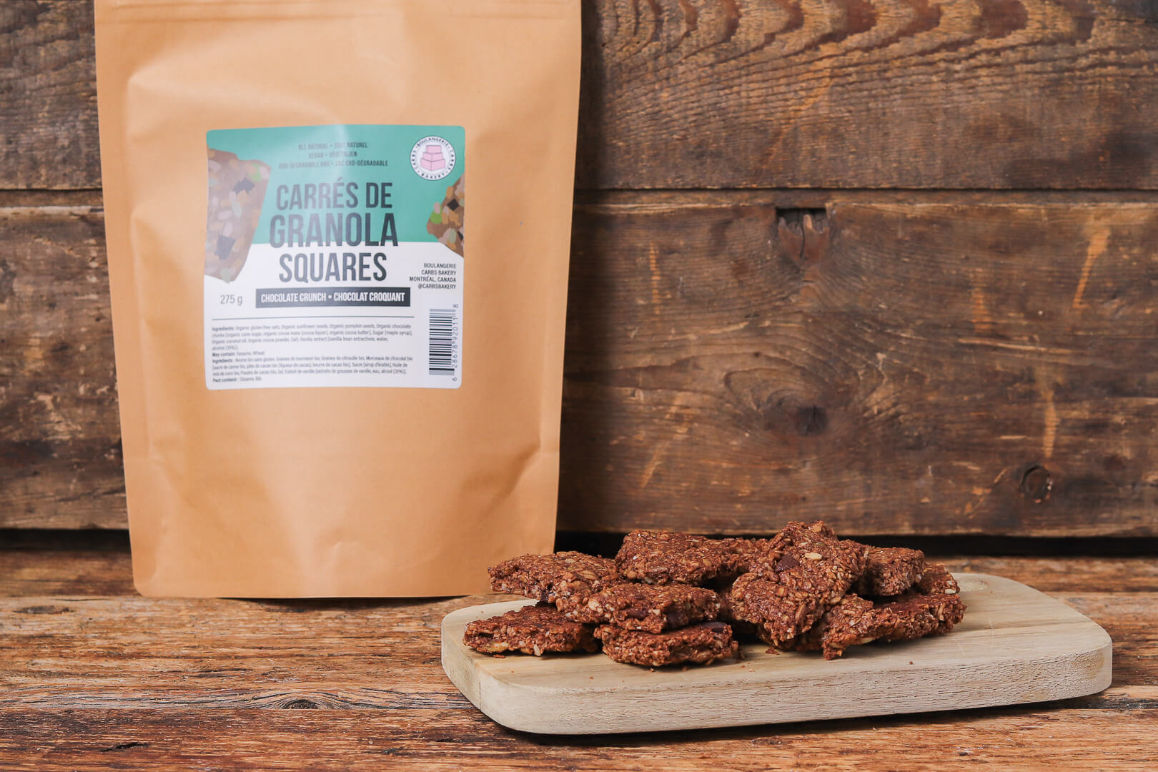 Chocolate Crunch Granola Squares - Lufa Farms Marketplace