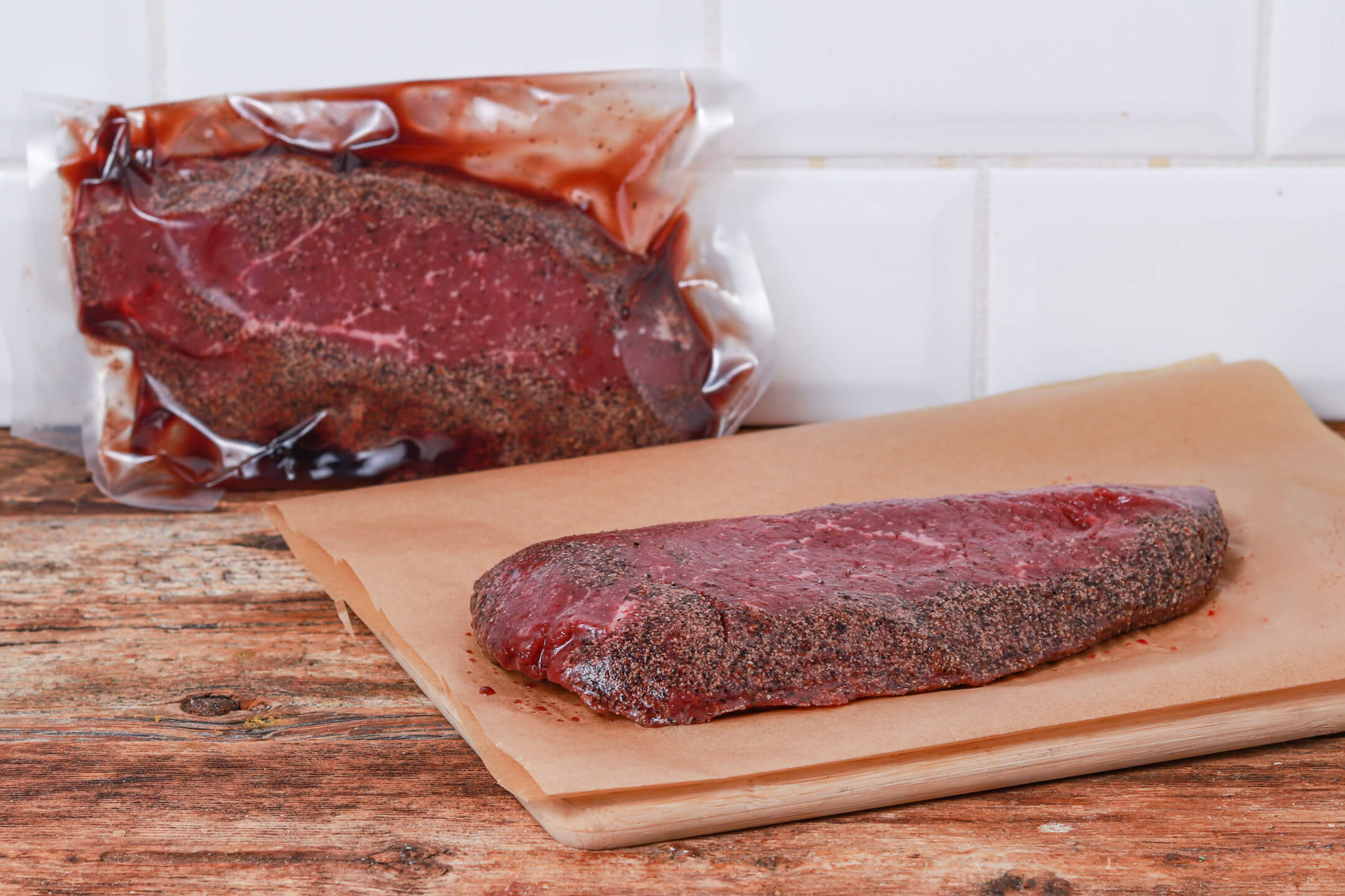 Beef Peppered French Steak (tenderized, fresh) - Lufa Farms Marketplace