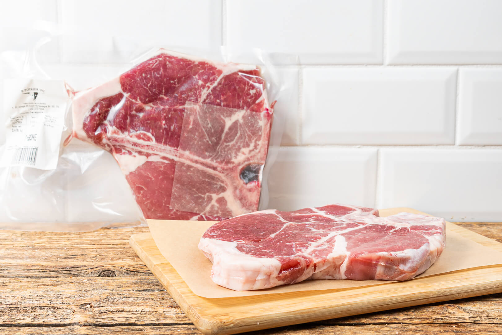 Beef T-Bone Steak (3/4", fresh) - Lufa Farms Marketplace