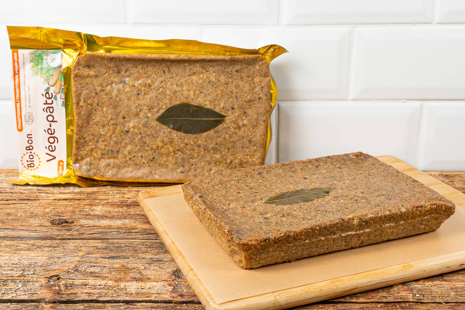 Organic Traditional Veggie Pâté (family format) - Lufa Farms Marketplace