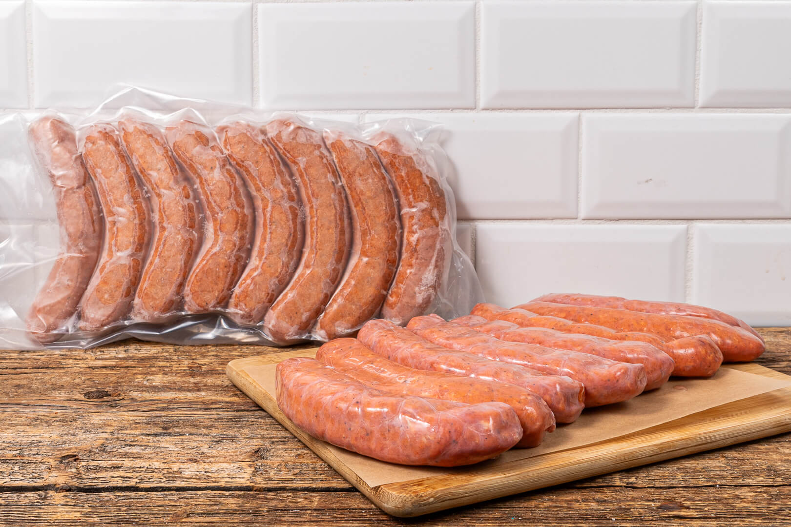 Spicy Italian Pork Sausages (family format, frozen) - Lufa Farms ...