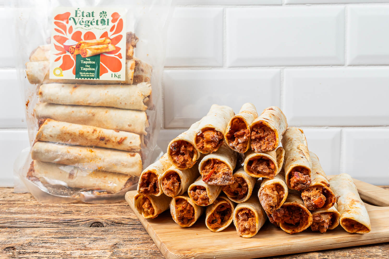 Taquitos (family format, frozen) - Lufa Farms Marketplace