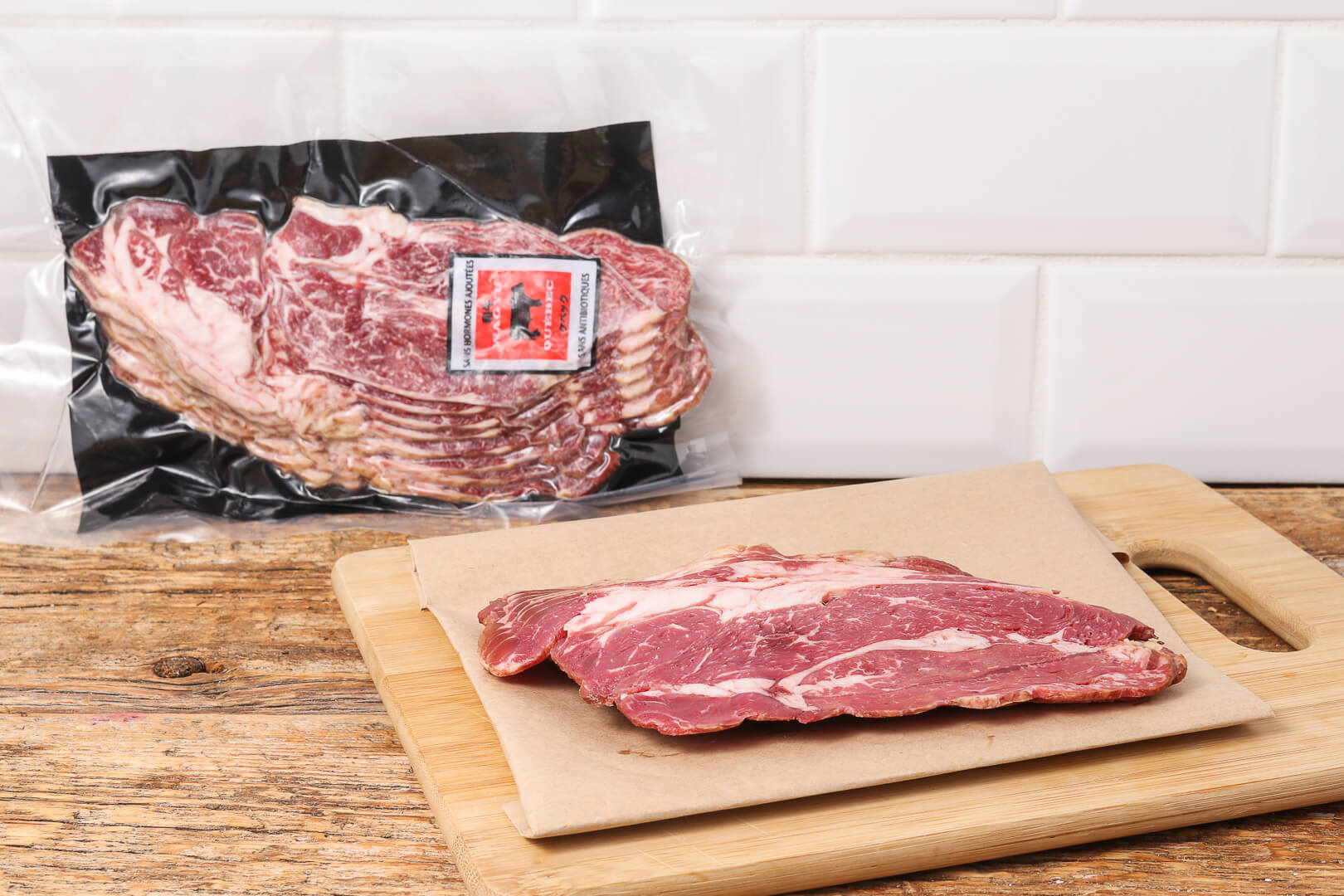 F1 Wagyu Beef Bacon (frozen) - Lufa Farms Marketplace