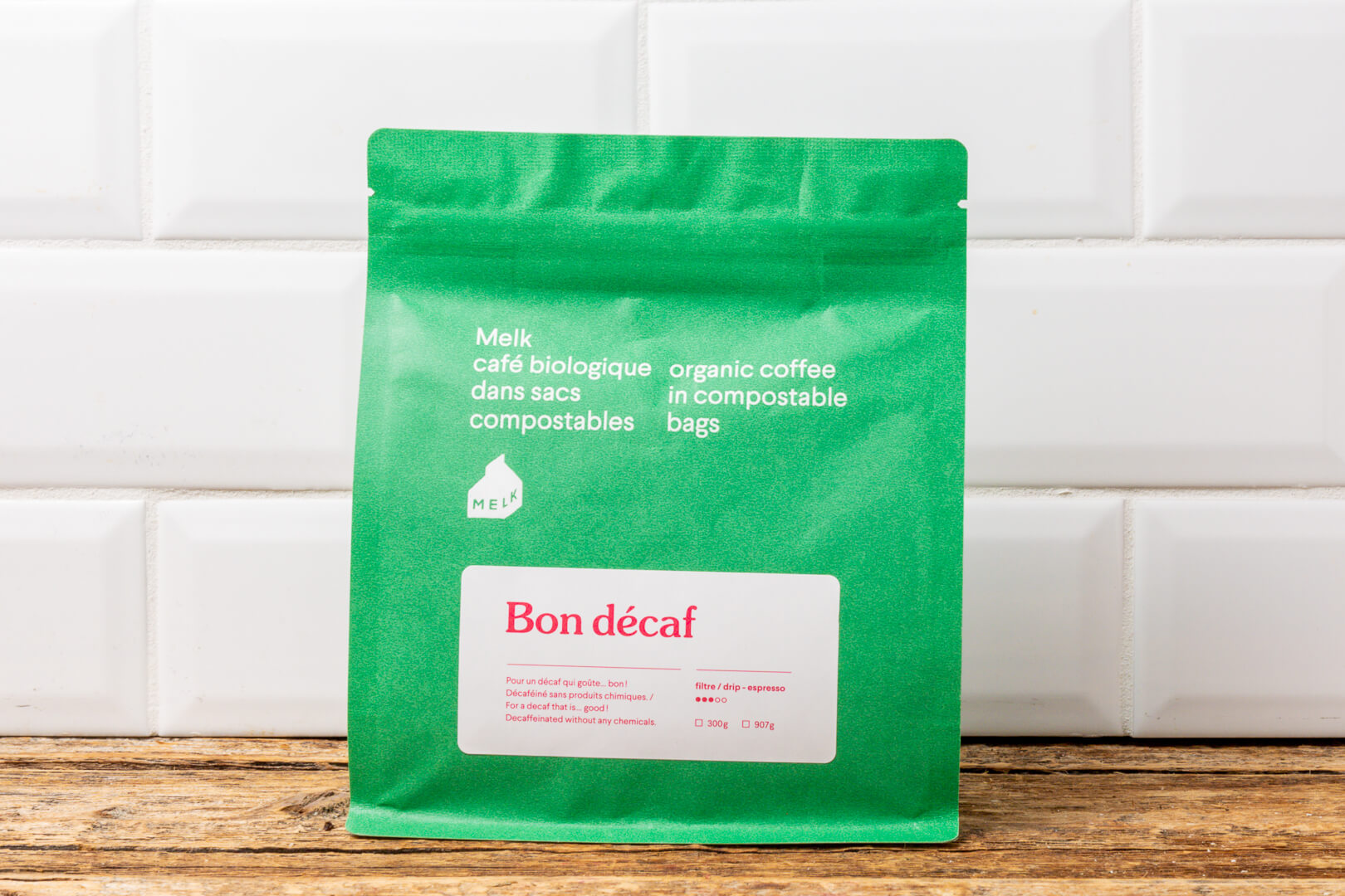 Bon décaf biologique (mouture espresso, 300 g) - Marché des Fermes Lufa