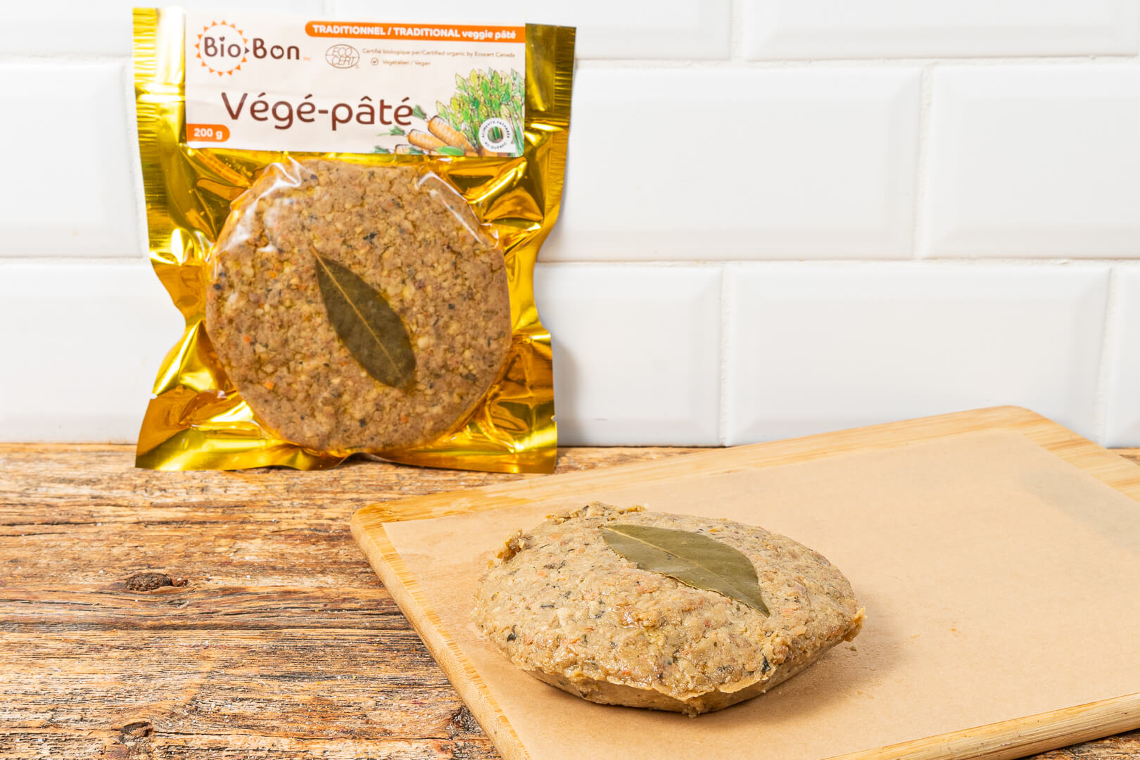 Végé-pâté traditionnel biologique - Marché des Fermes Lufa