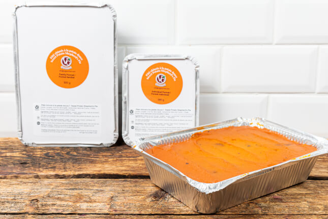 Pâté chinois à la patate douce (congelé, végétalien) - Marché des ...
