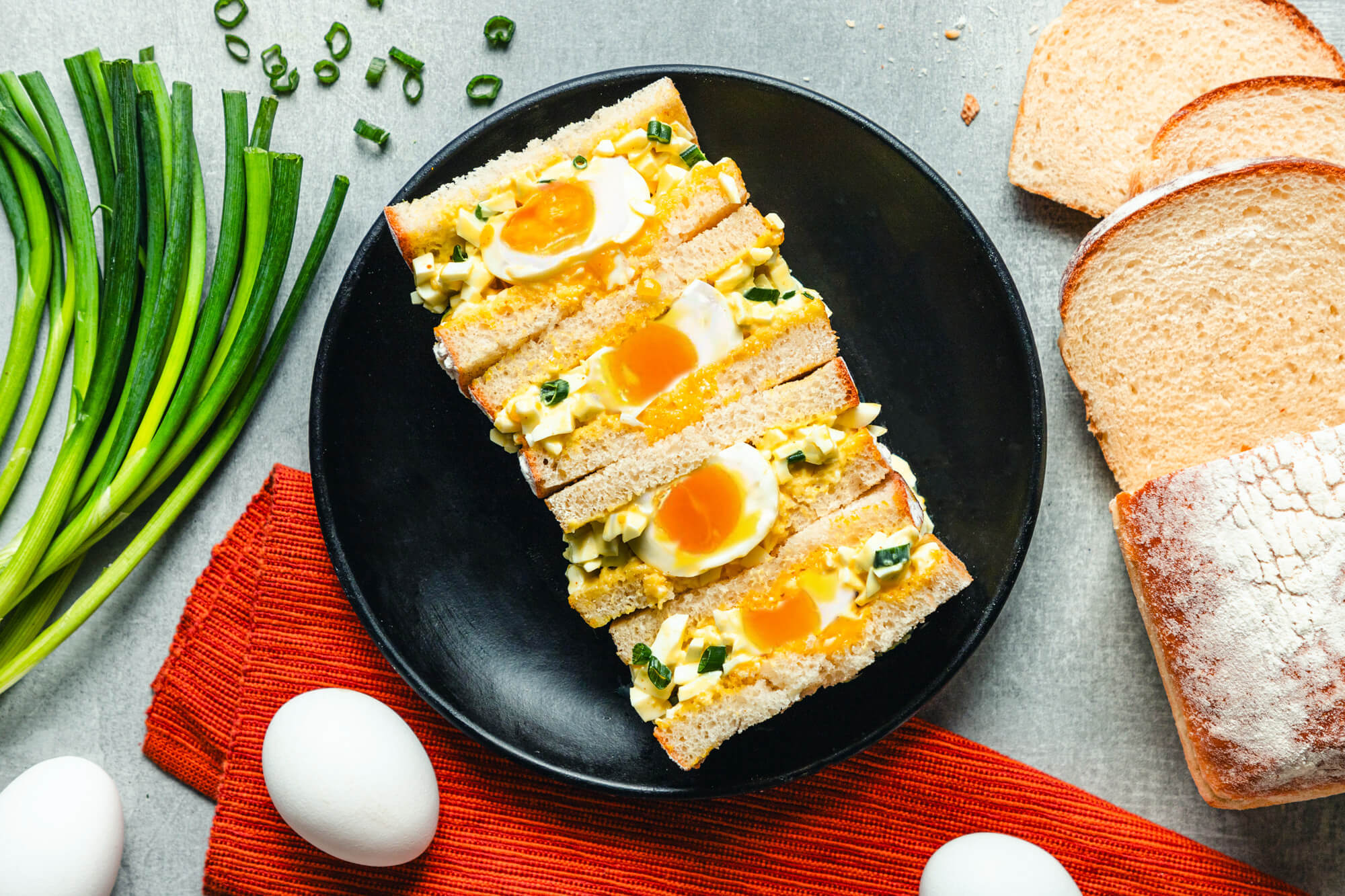 Tamago sando - Marché des Fermes Lufa