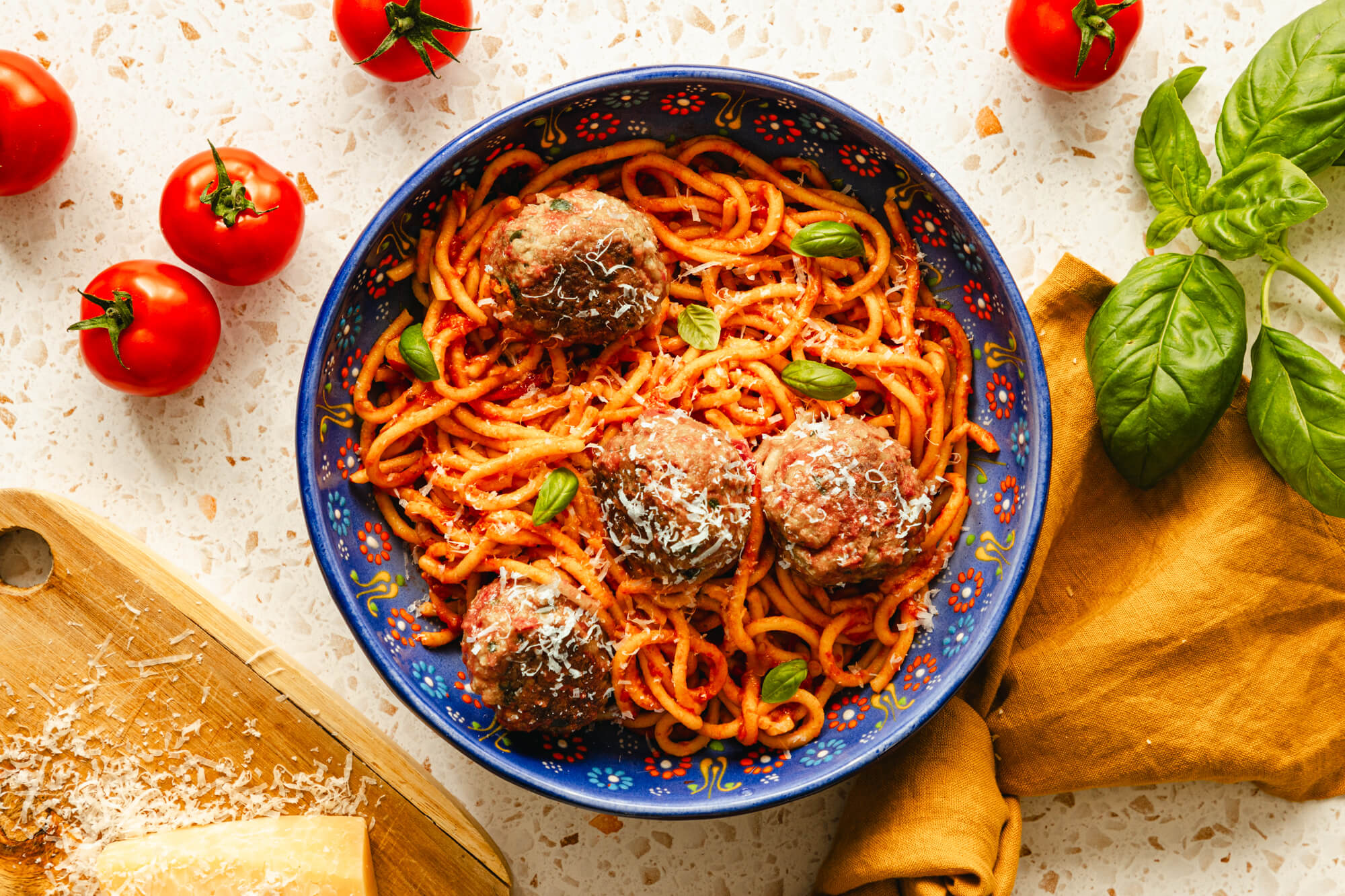 Spaghetti et polpettes - Marché des Fermes Lufa