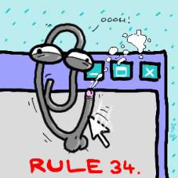 Microsoft Paperclip Rule 34
