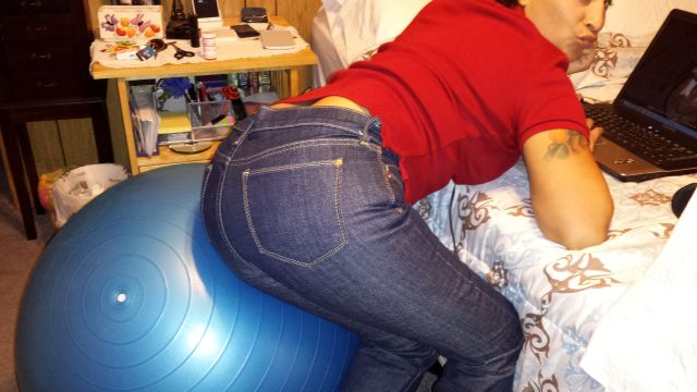 Yoga Ball Gone Wild Of Colour Luscious Hentai Manga And Porn