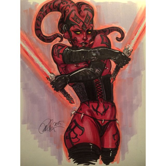 Darth Talon Twin Lightsabres Darth Talon Rule 34 Luscious Hentai Manga And Porn