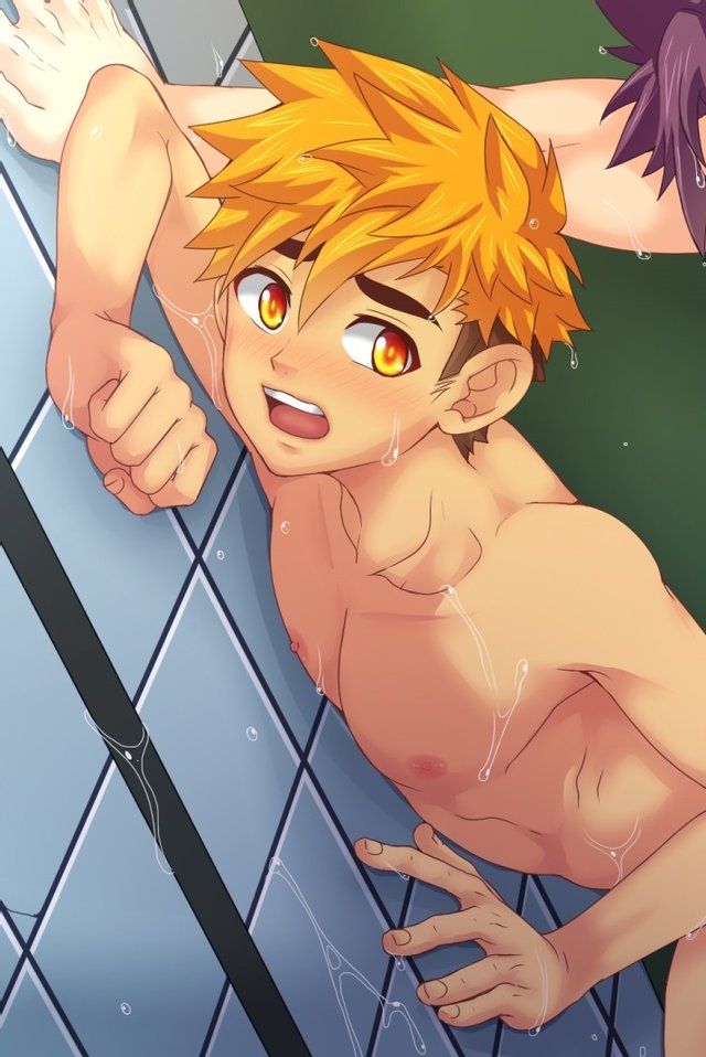 Hy Sx Preview Hiro And Yoichi In The Shower Luscious Hentai Manga And Porn