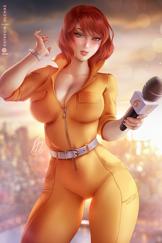 April Oneil V3 By Olchas Animes And Cartoons Hentai Luscious Hentai Manga And Porn