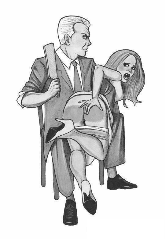 Endart Part 17 Black And White Spanking Art 78 Endart Collection