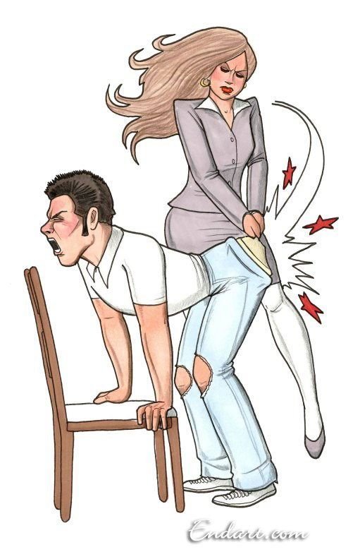 Endart Part 18 Moment Of Impact Spanking Art 3 Endart Collection