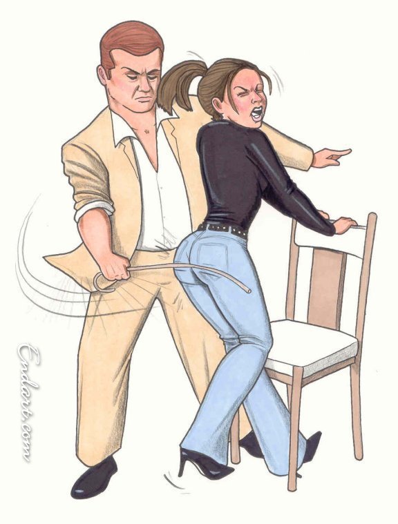 Endart Part 18 Moment Of Impact Spanking Art 23 Endart Collection