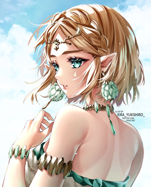 Princess Zelda The Legend Of Zelda And 1 More Drawn By Kira Yukishiro