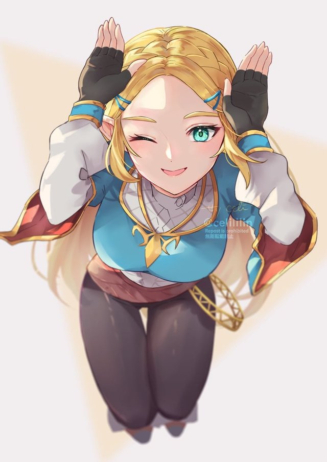 Princess Zelda The Legend Of Zelda And 1 More Drawn By Seri Yuukasakura Sample