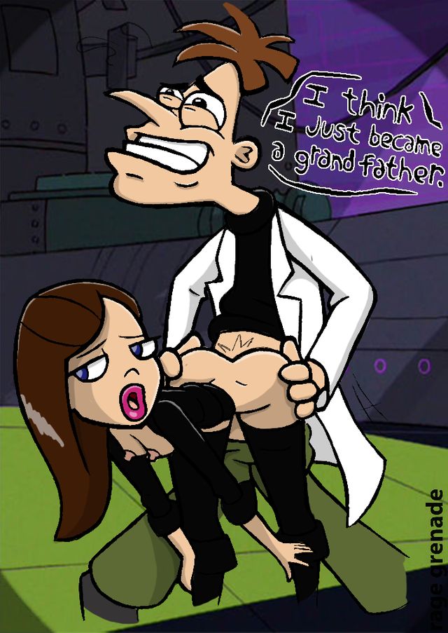 2223443 Dr Heinz Doofenshmirtz Phineas And Ferb Rage Grenade Risenhentaidemon Vanessa