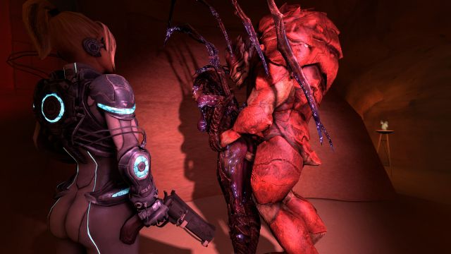 1615063 Ginkasu Mass Effect Nova Terra Sarah Kerrigan Starcraft Wrex Crossover Krogan Source