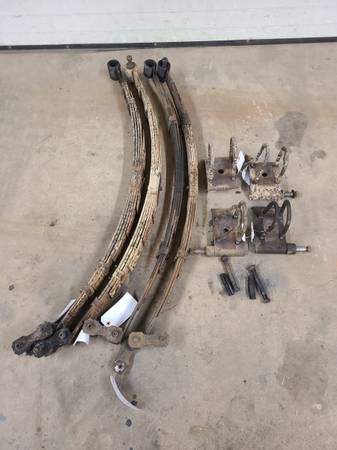 Jeep CJ-7 stock leafs, shackles, spring plates and u bolts $100 | Auto ...