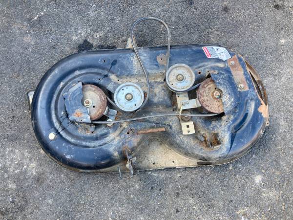 MTD Troy Bilt Huskee Craftsman 42 Mower Deck $60 | Garden Items For ...