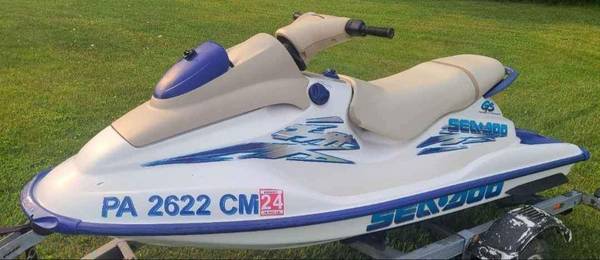 SeaDoo GS and Sea Doo GTS with Triton aluminum trailer $5,500 | Boats ...