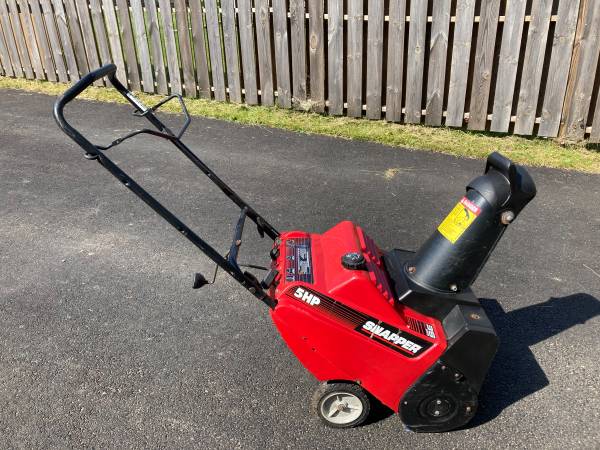 Snapper 20” Snowblower Snow Thrower 2 Cycle $150 | Garden Items For ...