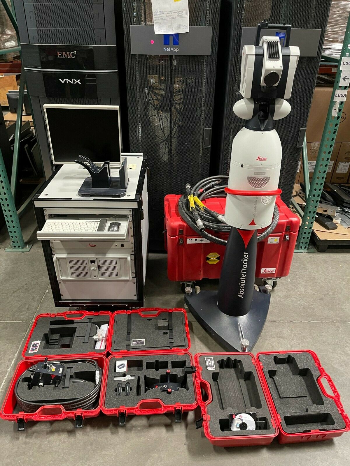 Leica Absolute Tracker AT901-MR Complete System | Tools For Sale ...