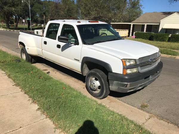 2003 CHEVY SILVERADO 3500 1 TON DUALLY 6.0 VORTEC V8 GAS - $4700 (LBK ...
