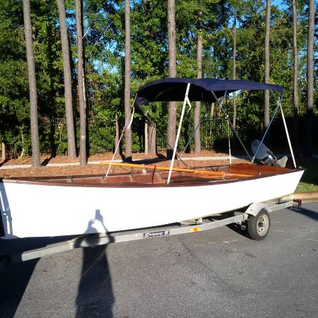 1950s Classic Wooden Boat Skiff $5,500 | Boats For Sale | Athens-Clarke ...