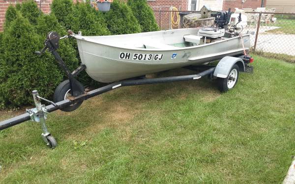 Sea Nymph 12ft aluminum fishing boat $1,500 | Boats For Sale | Athens ...