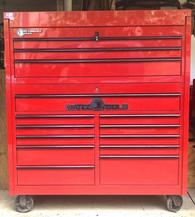 MATCO TOOLS MSC12 3-DRAWER SLIDING TOP HEAVY DUTY MASTER SERVICE CART ...