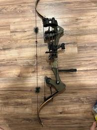 Oneida Black Eagle B50 SS 35/55 Compound Bow W/Pollington 33 Sight ...