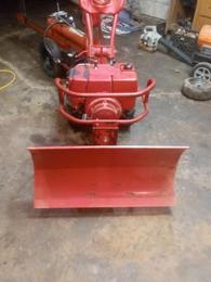 Troy-Bilt PTO HORSE Tiller HONDA OHV 7hpElectric Start+snow/dirt plow ...