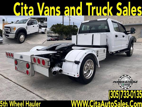 2017 FORD F-550 SD CREW CAB *DIESEL 5TH WHEEL HAULER HOT SHOT F550 F ...