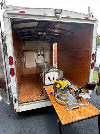 5” Gutter machine with enclosed trailer $12,500 | Tools For Sale ...
