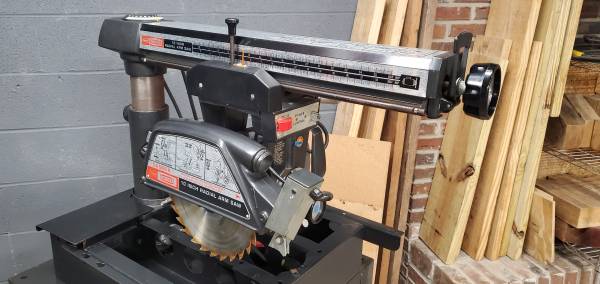 Craftsman Radial Arm Saw + Accessories $250 | Tools For Sale | Atlanta ...