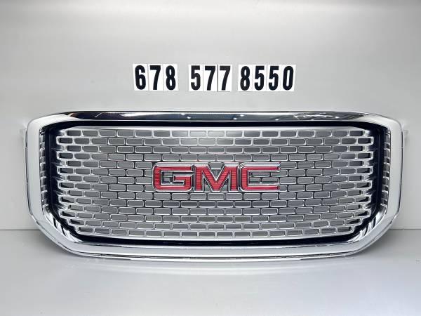 GMC Yukon Denali Grille 2015 2016 2017 Grill Oem Emblem Complete $450 ...
