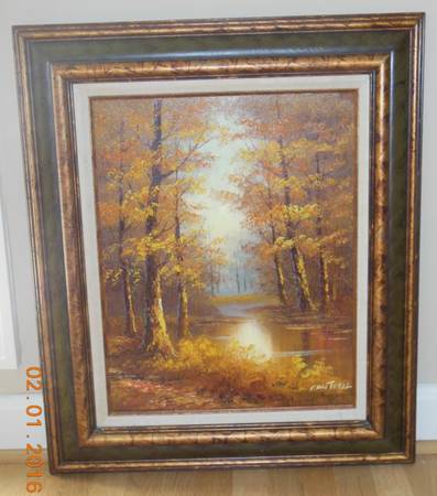 Noted Artist Phillip Cantrell - Original Oil on Canvas - $175 (NE ...