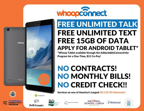 Tablets (ACP / LIFELINE) w/ Free Internet - $11 (Morrow) ‹ image 1 of 1 ...